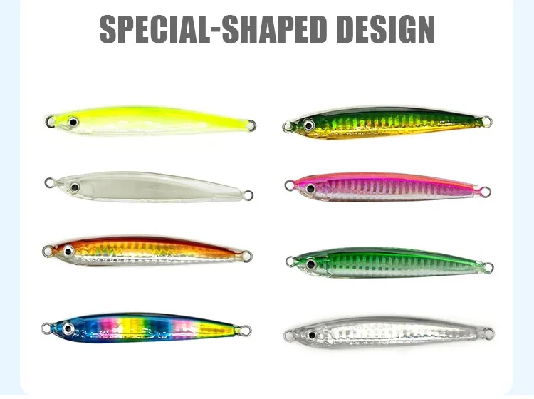 46g Custom OEM New Design Epoxy Resin Jig Lures Epoxy Jigging Bait ...