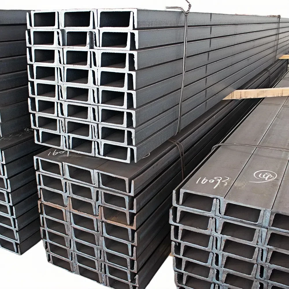 Customizable Q235 Carbon Steel U-Channel ASTM Standard C-Channel for Punching Cutting Welding ...