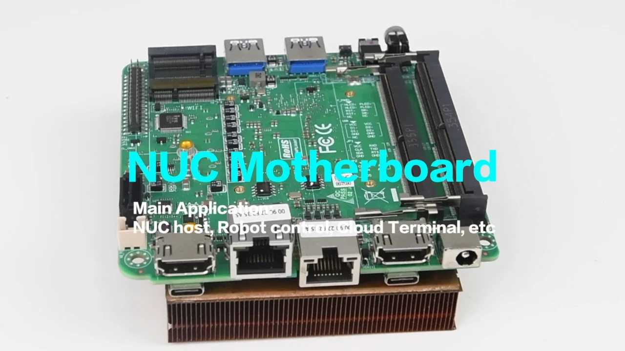 12th Core I5 Processor Nuc Motherboard Support Dual Ddr5 Ram Nvme Ssd ...