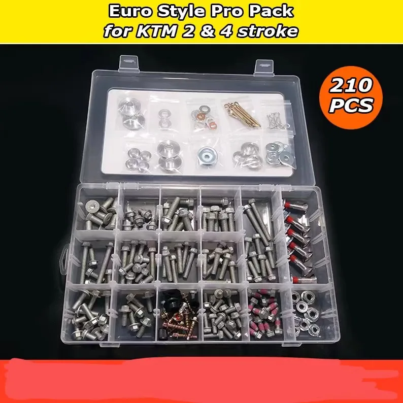 EURO MX OFFROAD BIKE BOLT KIT 160PCS - Customized Support
