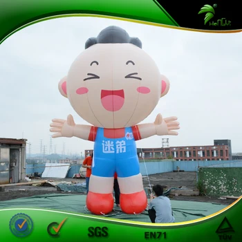 Human Shape Inflatables Boy Blow Up Inflatable Anime Air Figure Mega ...