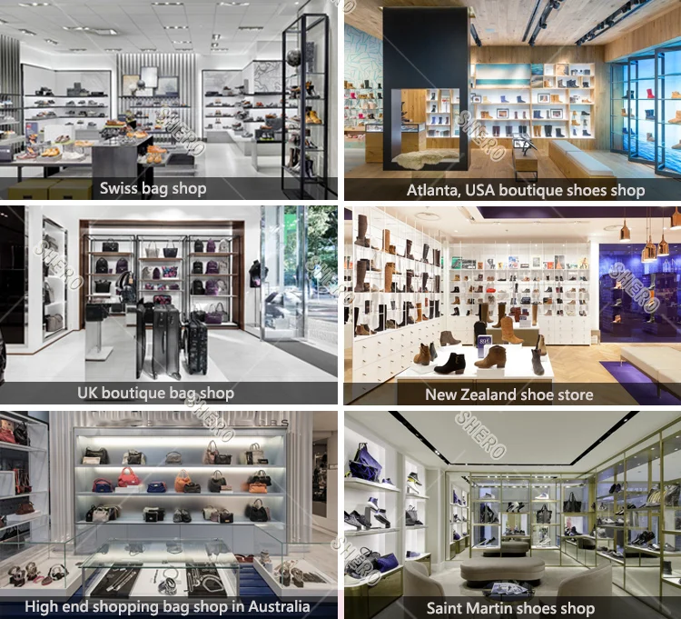 Luxury Bag Shop Interior Design Modern Bags Shop Display Showcase High ...
