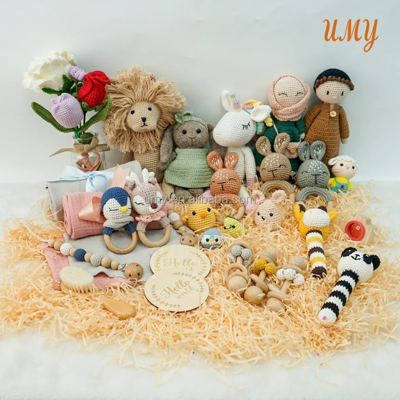 Handmade Stuffed Animals - Amigurumi Soft & Cute Plushies