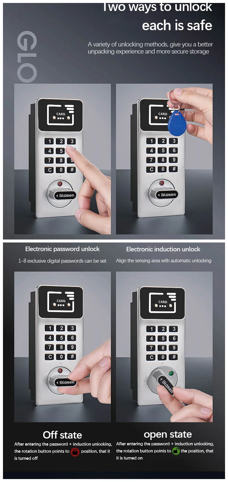 Aluminum Alloy Storage Cabinet Rectangle Shape Wall-Mounted Cell Phone ...