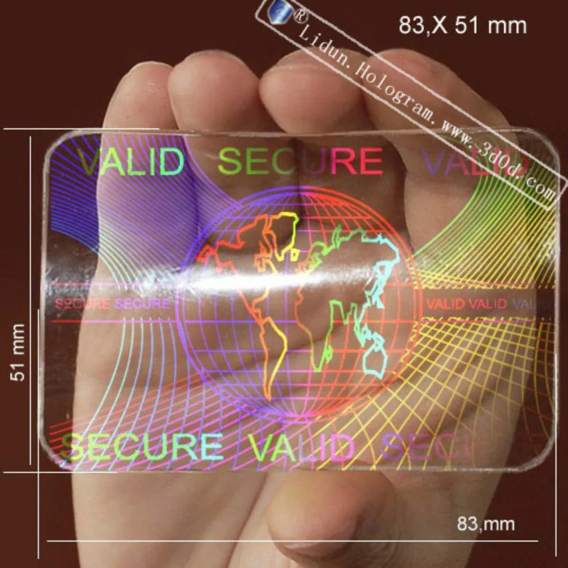 3D Lenticular Effect With Transparent Hologram Stickers| Alibaba.com