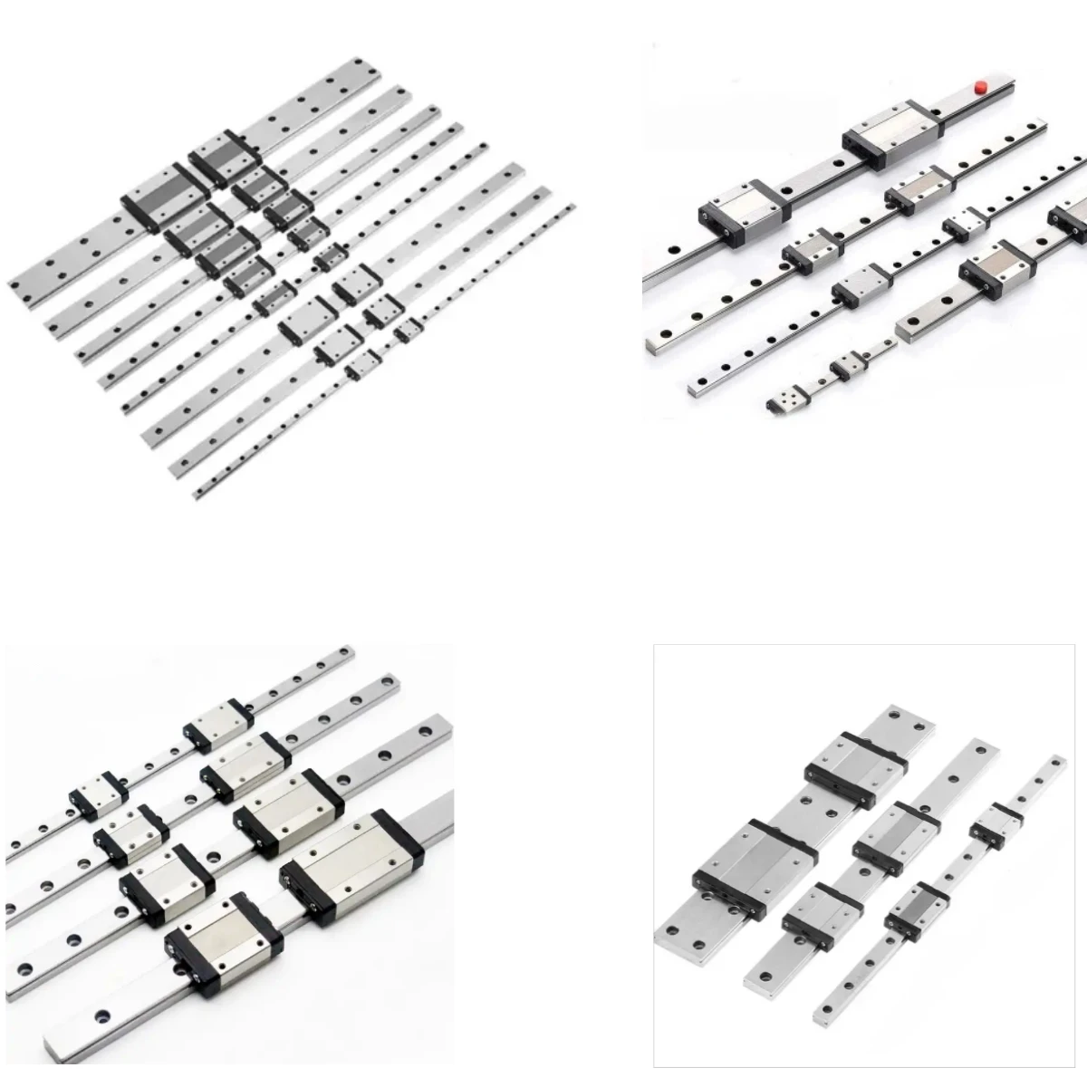 5mm 7mm 9mm 12mm 15mm HIWIN Miniature Linear Guide Rail MGN5 MGN7 MGN9 MGN12 MGN15 Linear ...