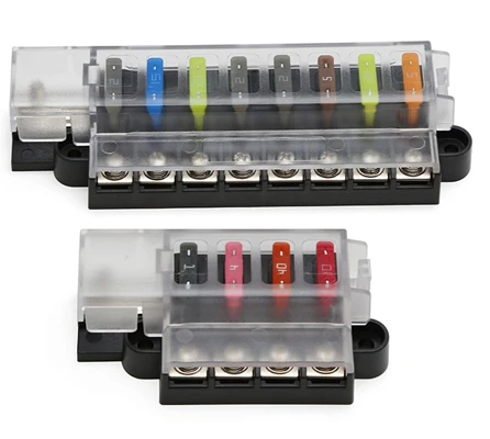 St Blade Compact Fuse Blocks 4 8 Circuits Provides Surface Mount ...