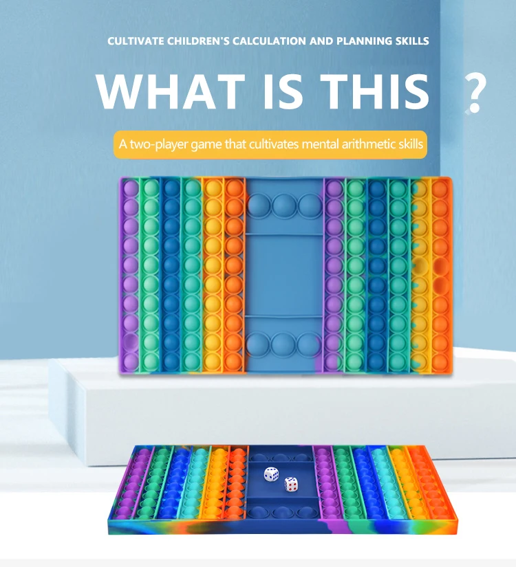 2021 Newest Giant Popping Fidget Toy Big Size Sensory Toys Huge Size ...