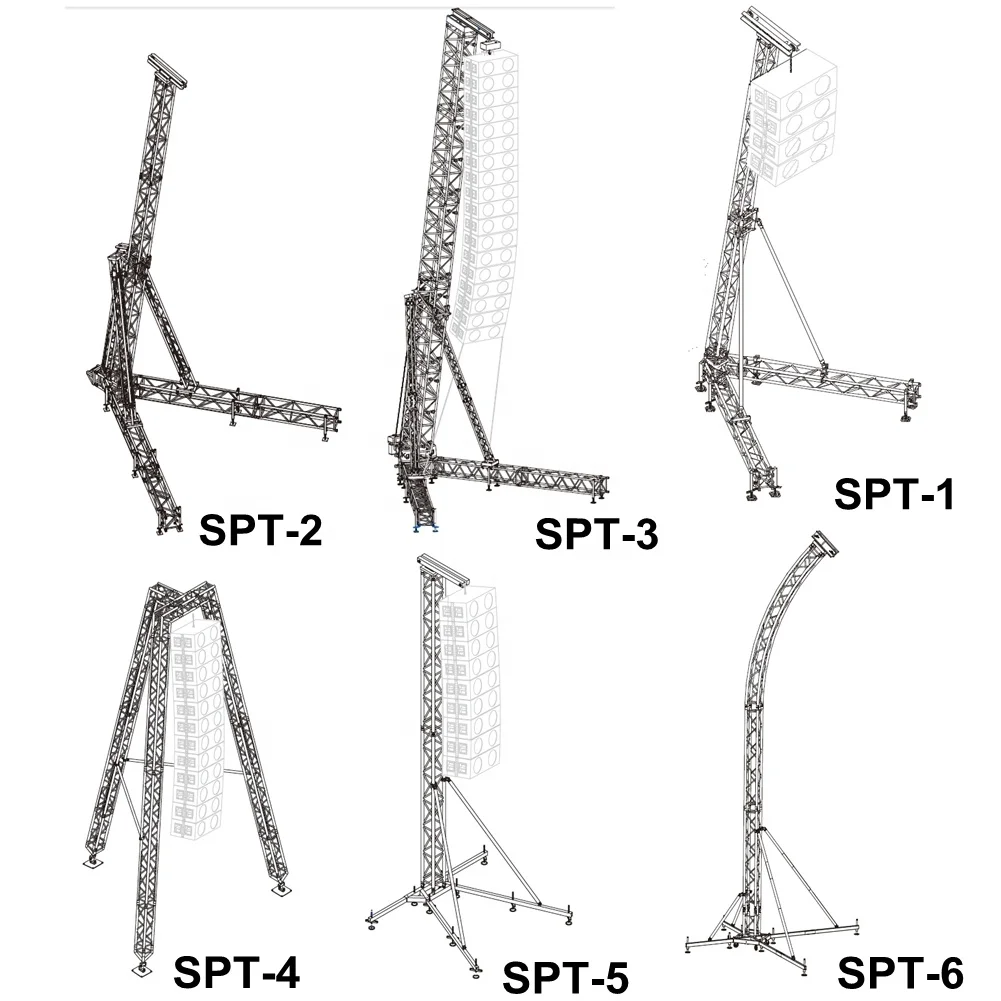 Aluminum Line Array Speaker Truss - Versatile and Durable