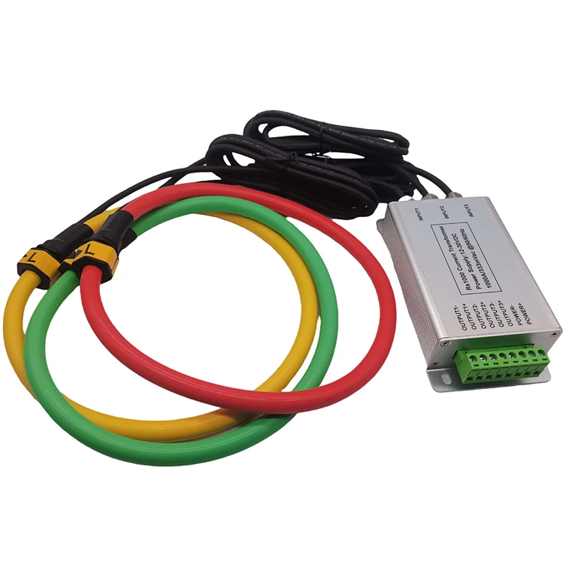 Three-phase Current Sensor 1000A/ 500mV Rogowski Coil Electric Ppower ...