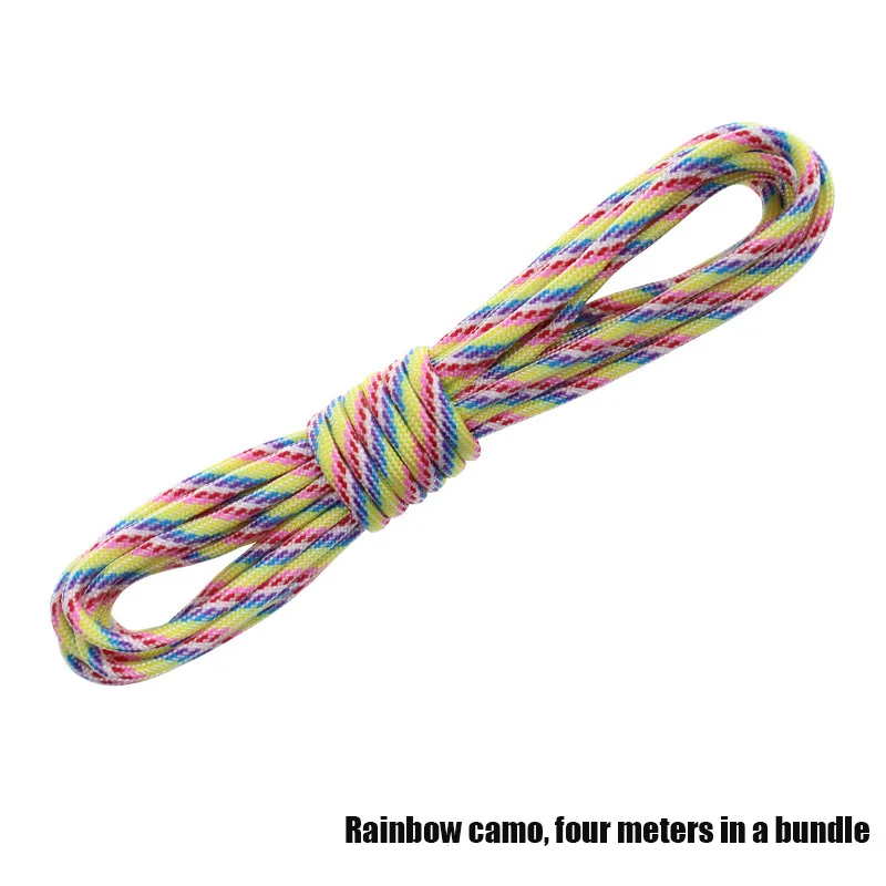 Multifunctional Outdoor Climbing Tent Parachute Rope Survival 9 Strands ...