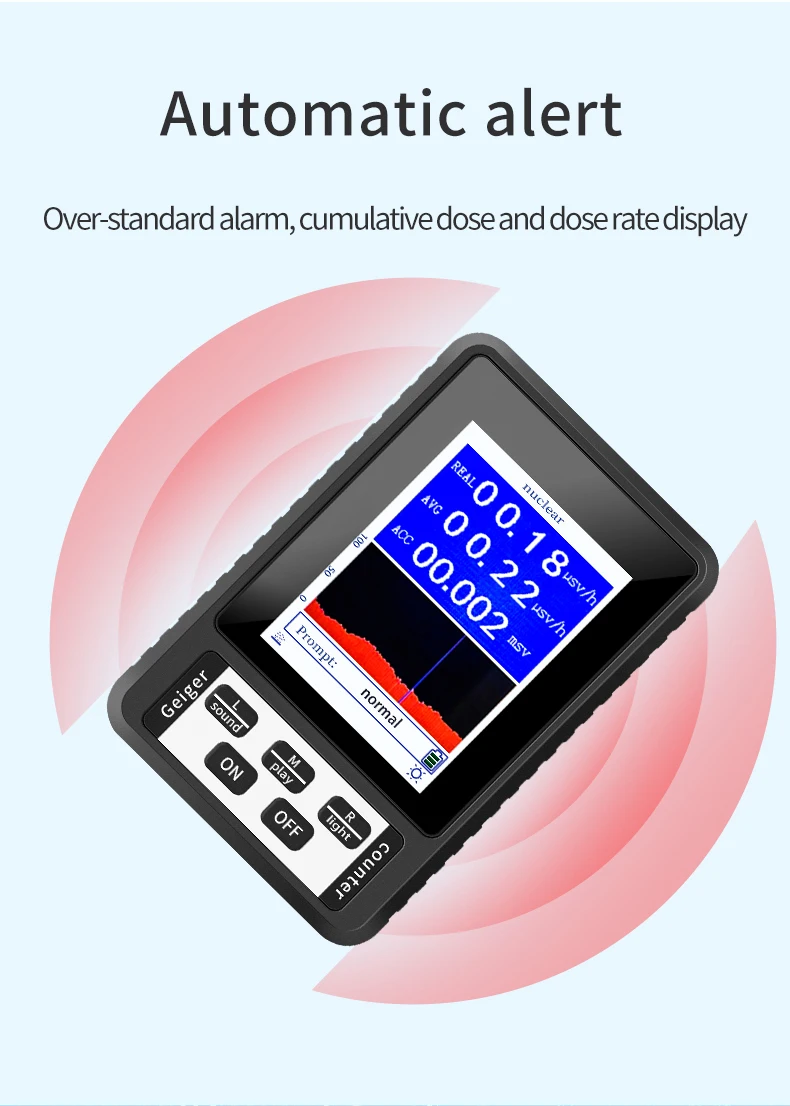 Nuclear Contamination Detector Nuclear Radiation Measuring Instrument ...