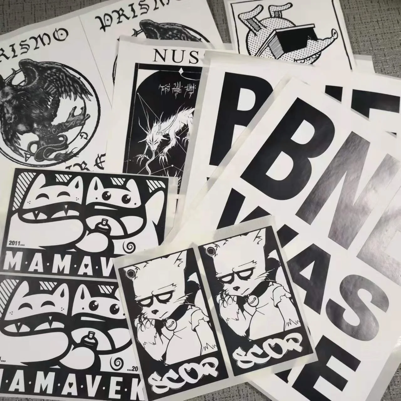 Custom Ultra Destructible Art Graffiti Eggshell Sticker| Alibaba.com