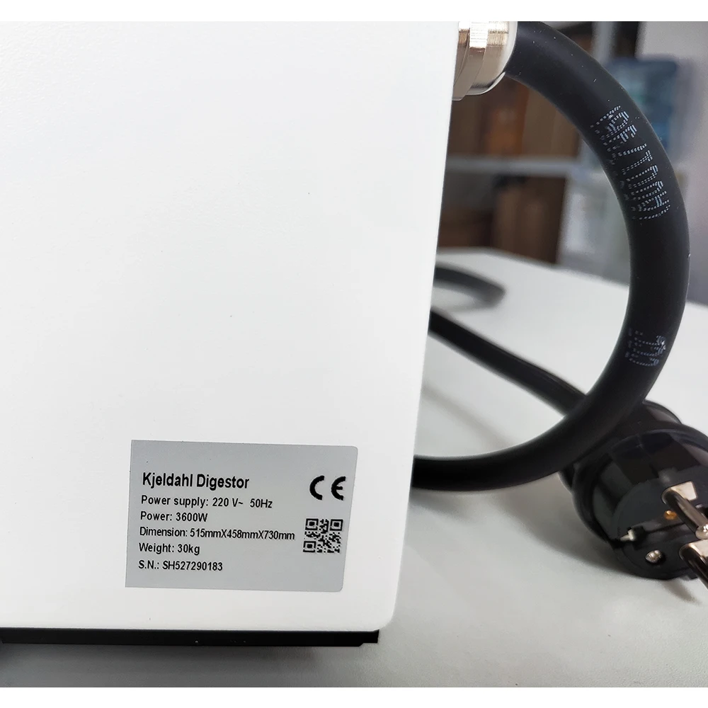 DW-SH420F Laboratory Kjeldahl Digestion Furnace 20 Tubes Graphite Digester Kjeldahl Distillation ...
