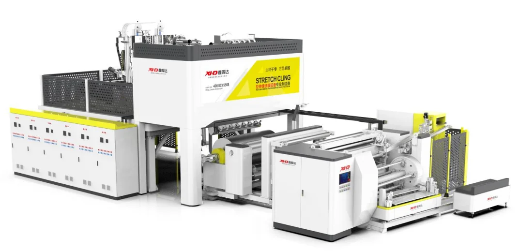 Xhd-1500mm 4 Extruders Stretch Film Machine - High Output