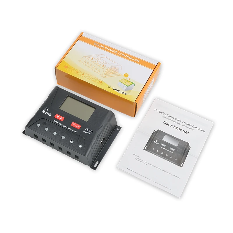 Srne Solar Controller Regulator Pwm 12v 24v Solar Controller 30a Hp2430 ...