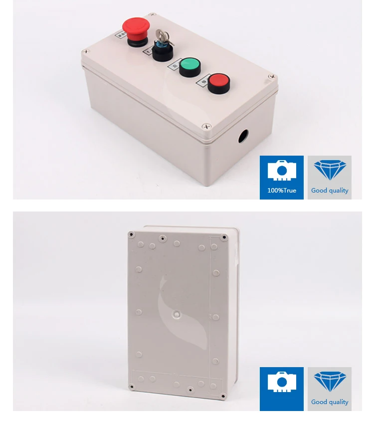 Iecex And Atex Certified Explosion-proof Plastic Emergency Switch Box ...