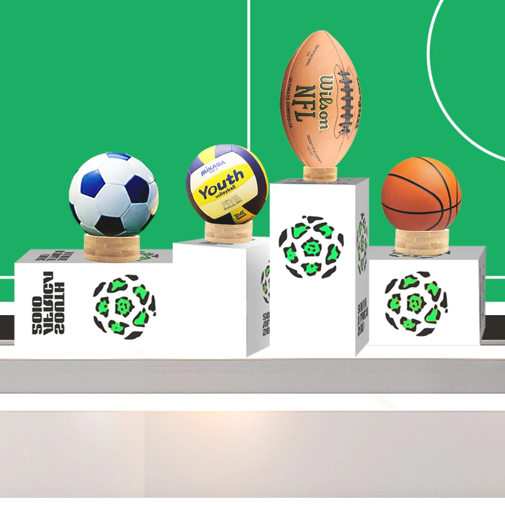 Ball Stand Holder Rack Ball Display Stand For Bowling Baseball Softball ...