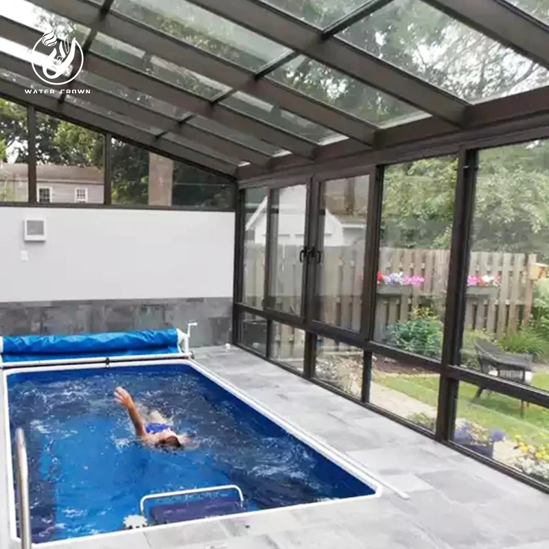 High Quality Telescopic Swimming Pool Enclosure Pc Sheet Pool ...