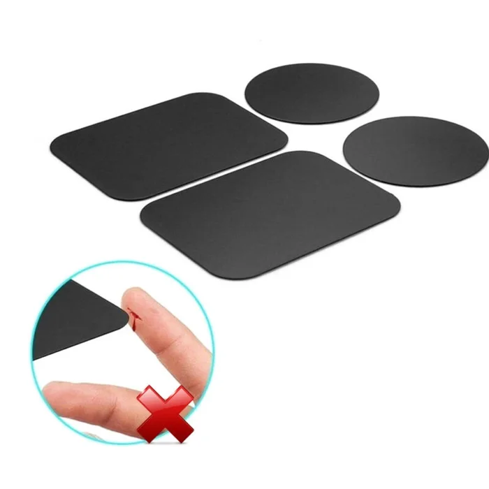 Metal Plate Iron Sheet Sticker Magnetic Car Phone Holder Accessory Kit ...