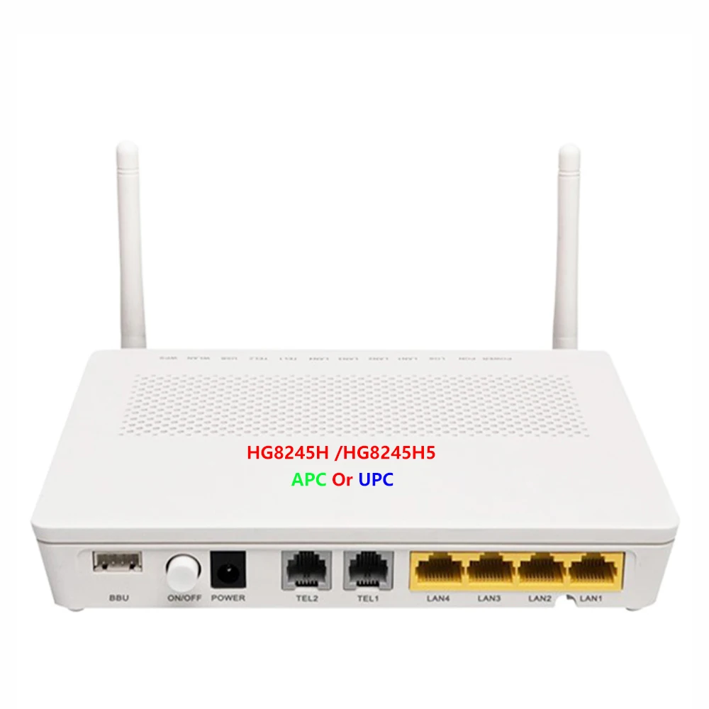 Fiber Optic Equipment Gpon Xpon Hg8245h With 4 Ge Lan,2 Voice Ports ...