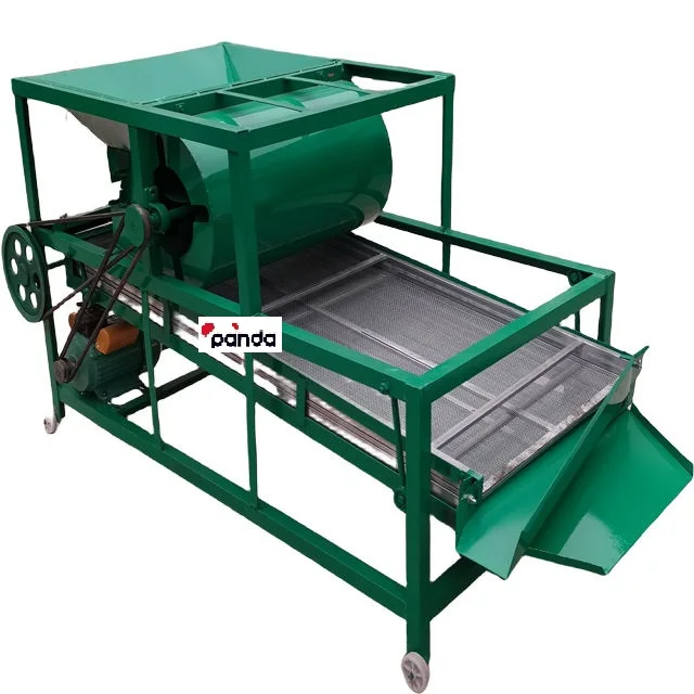 Small size Grain cleaning and grading machine Seed processing machine ...