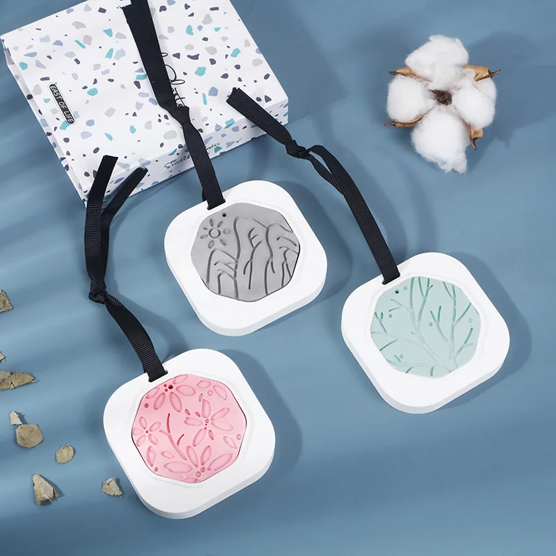 New Design Gypsum Wardrobe Scented Car Pendant Scented Candle Wax Sheet ...