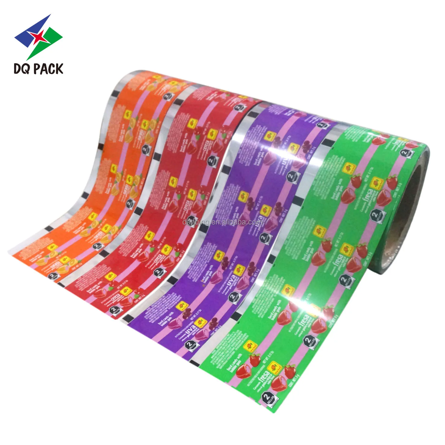 Custom Printed Pulparindo Lollipop Taffee Candy Wrapping Film