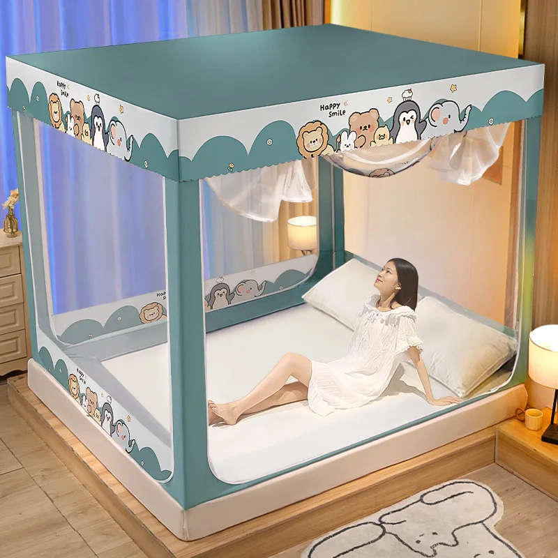 Rectangular Mosquito Net For Double Bed Romantic Spacious Mosquito Net ...