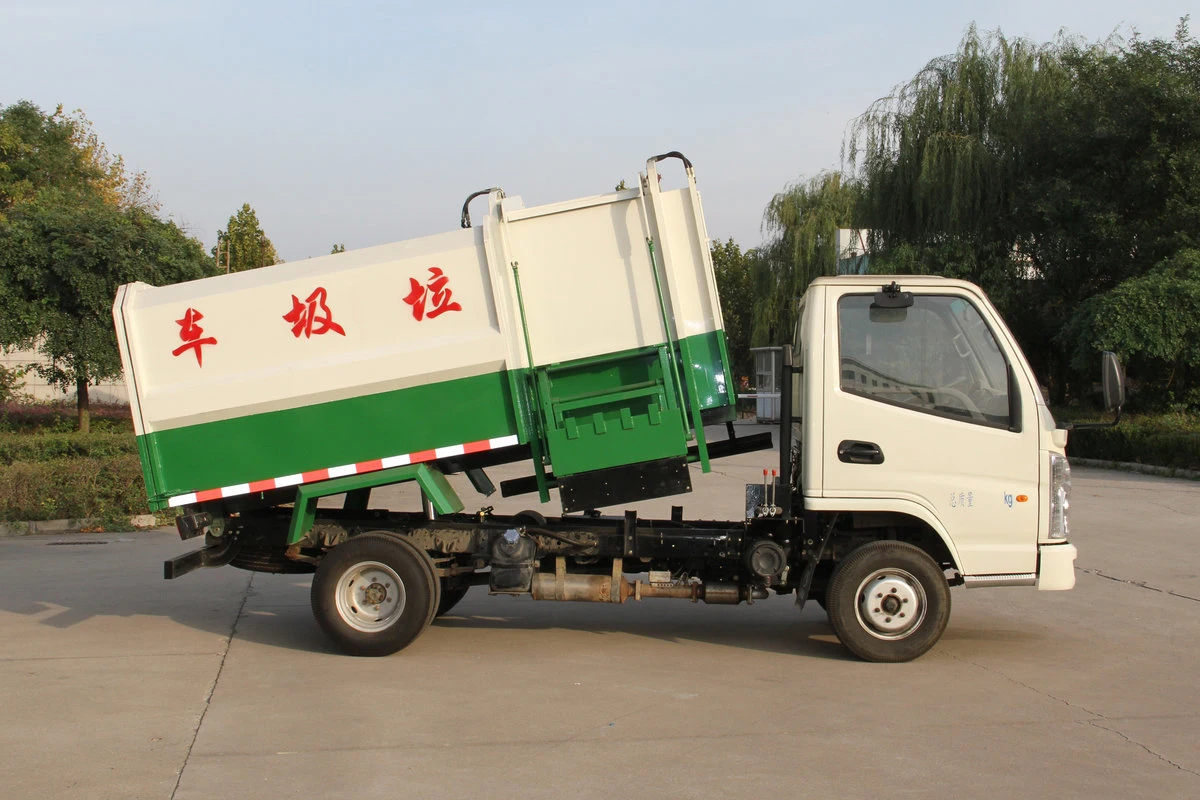 Good Factory Price All Sizes Garbage Collection Truck Tipper Type Waste ...
