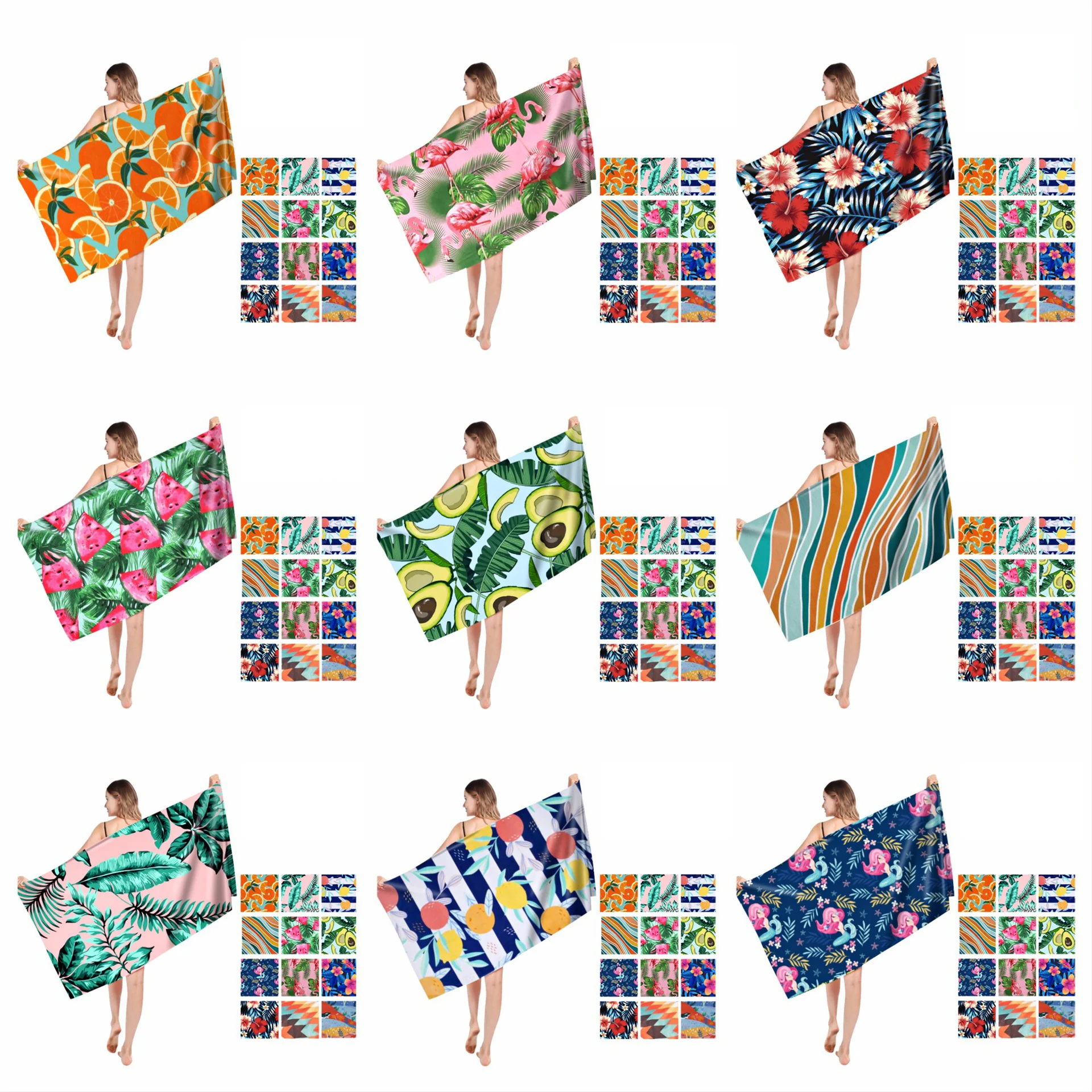 Shop Our Super Soft Beach Wear Pareo Sarong Custom Patterns