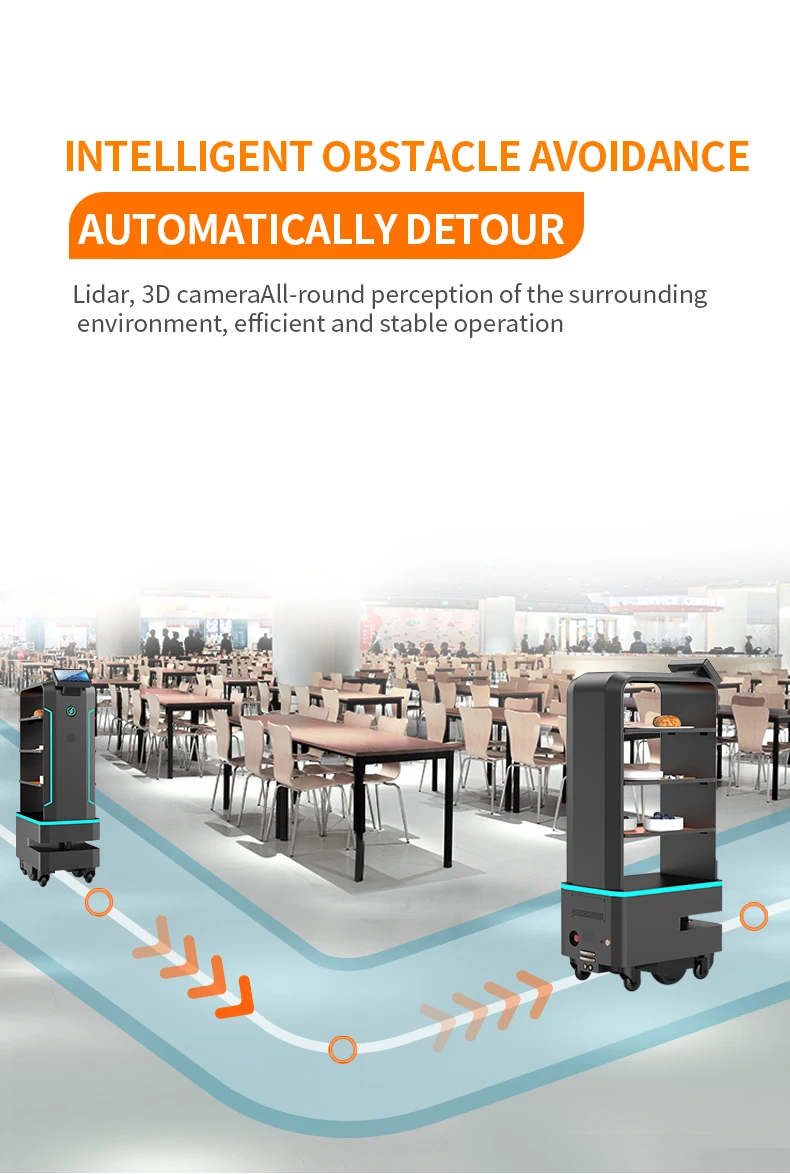 Reeman Flash Food Truck Robot - Autonomous Delivery Solutions