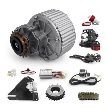 L-faster Side Hung Diy 450w Brushed Gear Electric Bicycle Motor Parts ...