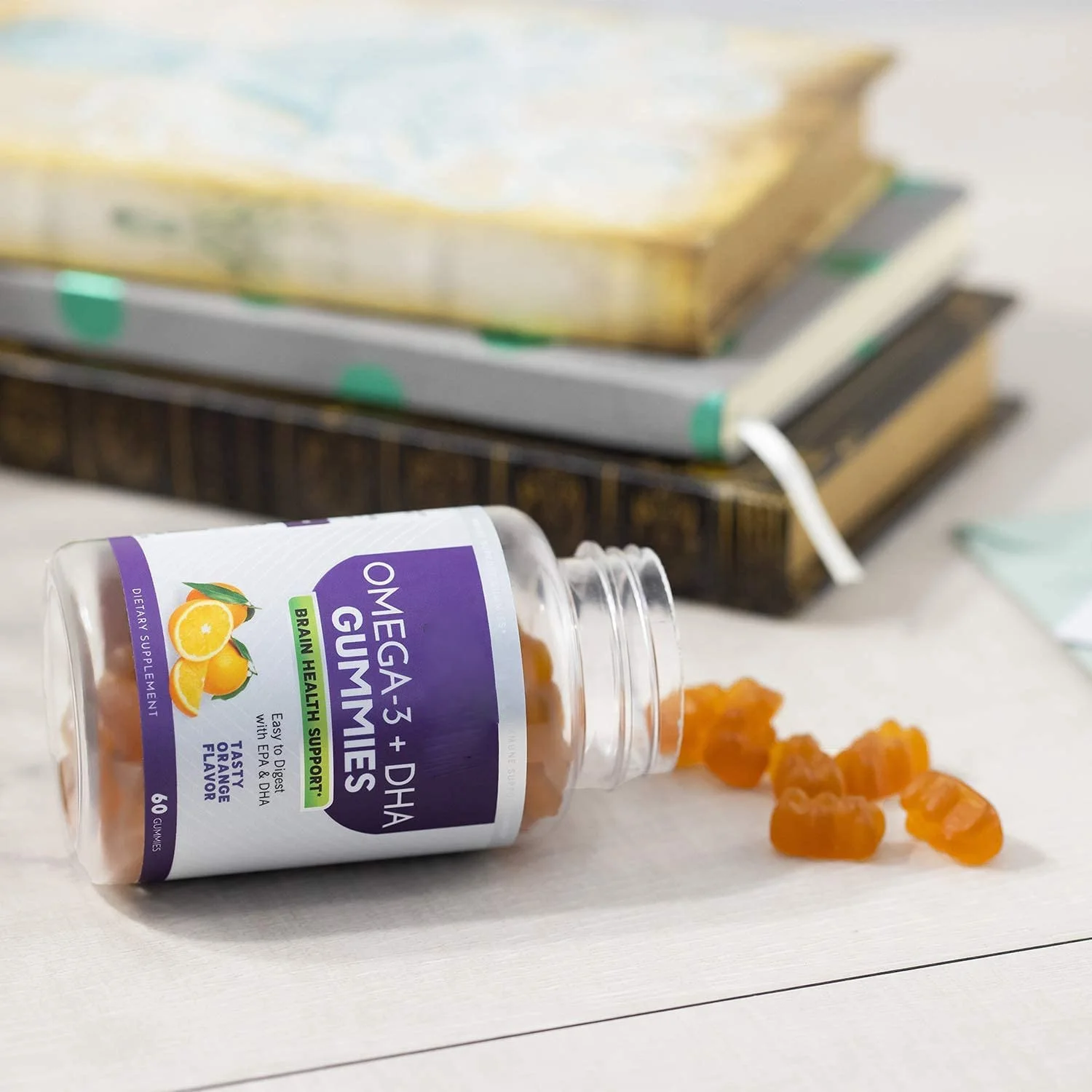 Oem Dha Omega 3 Gummies Chia Seed Based Epa Dha Omega 3 Supplement With ...