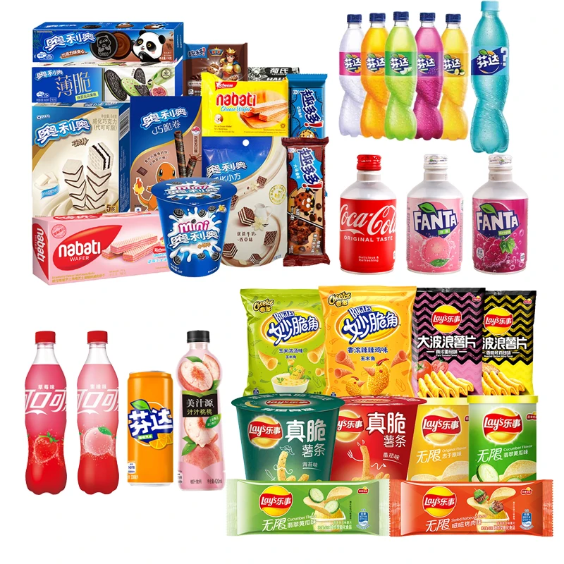 Lays Cheetos Potato Chips & Oreo Biscuits Sample Box