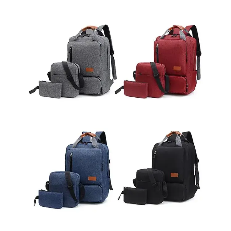 Fashion Large Capacity 3 In 1 Waterproof Business Computer Backpacks ...