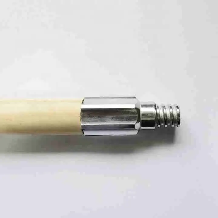 Nylon Threaded Broom Tips with 72.6mm Silver Aluminum Handle Eco ...