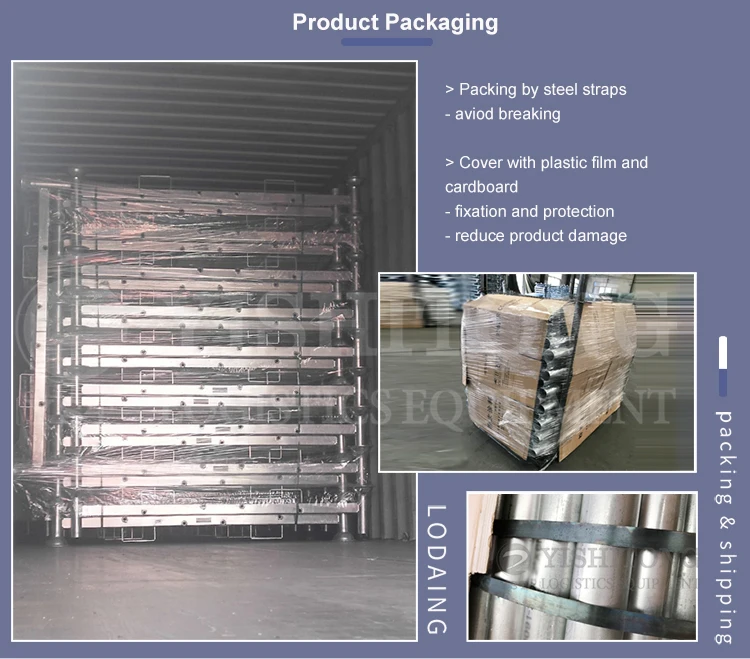 Heavy Duty Galvanized Warehouse Material Handling Storage Metal ...