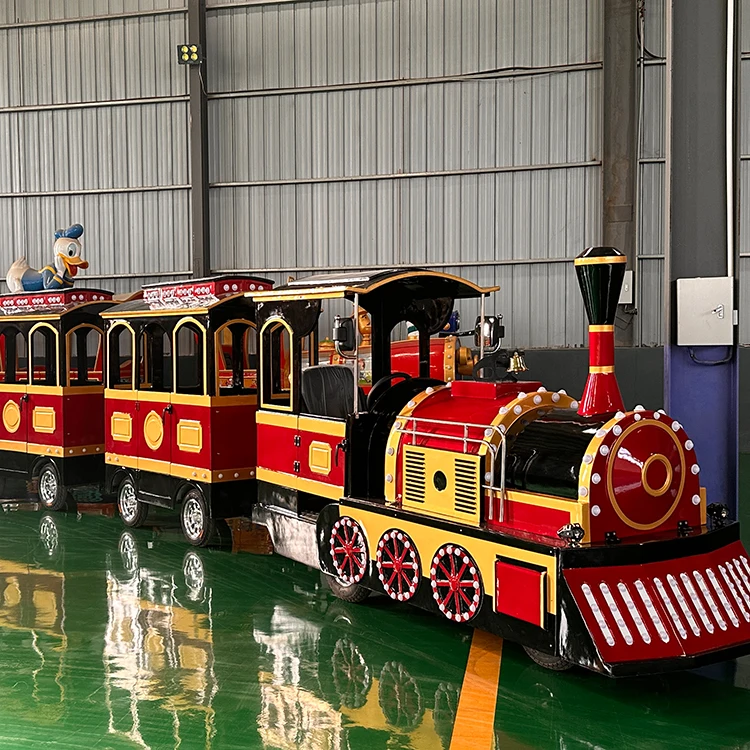Customized Indoor Electric Trains Outdoor Amusement Park Facilities ...