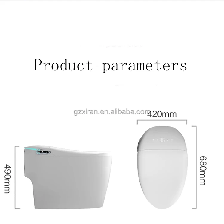 2023 Stylish Modern Bathroom Smart Toilet Bidet Sanitary Ware Automatic ...