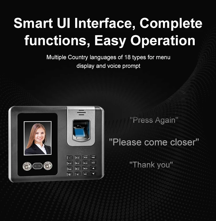 TIMMY Facial Recognition & Fingerprint Biometric Solutions