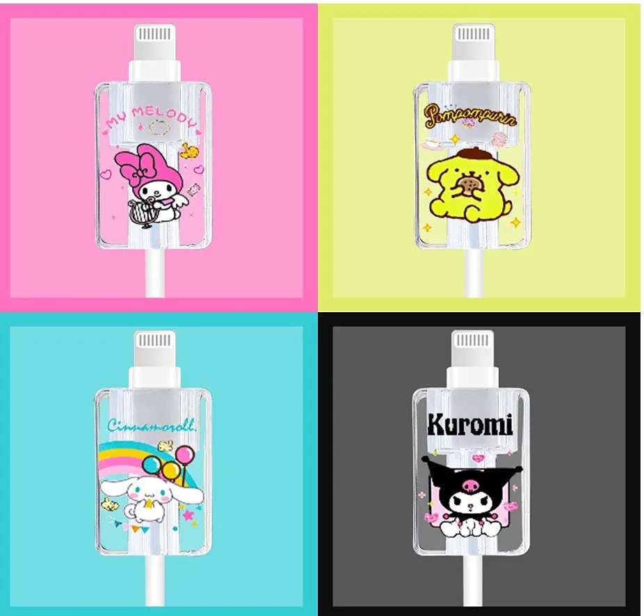 Cute Cartoon Cable Protector For Iphone Charger,Kawaii Anime Bunny ...