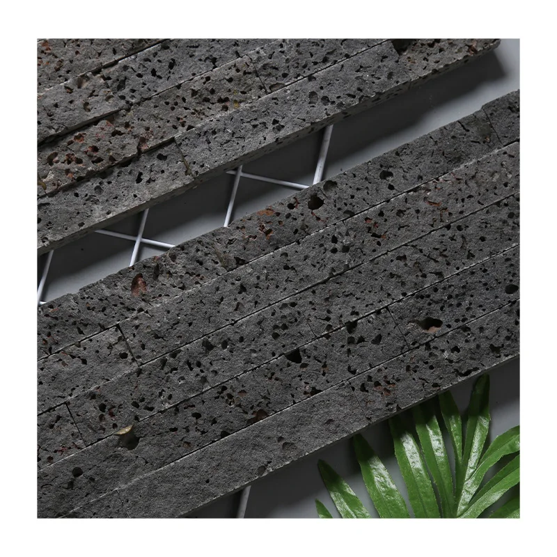 Wall Cladding Outdoor Cultural Panel Tiles Natural Split Face Volcanic ...