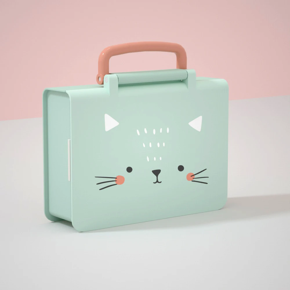 Cute Animal Design Kids Bento Lunch Box For School Children Lunch Box ...