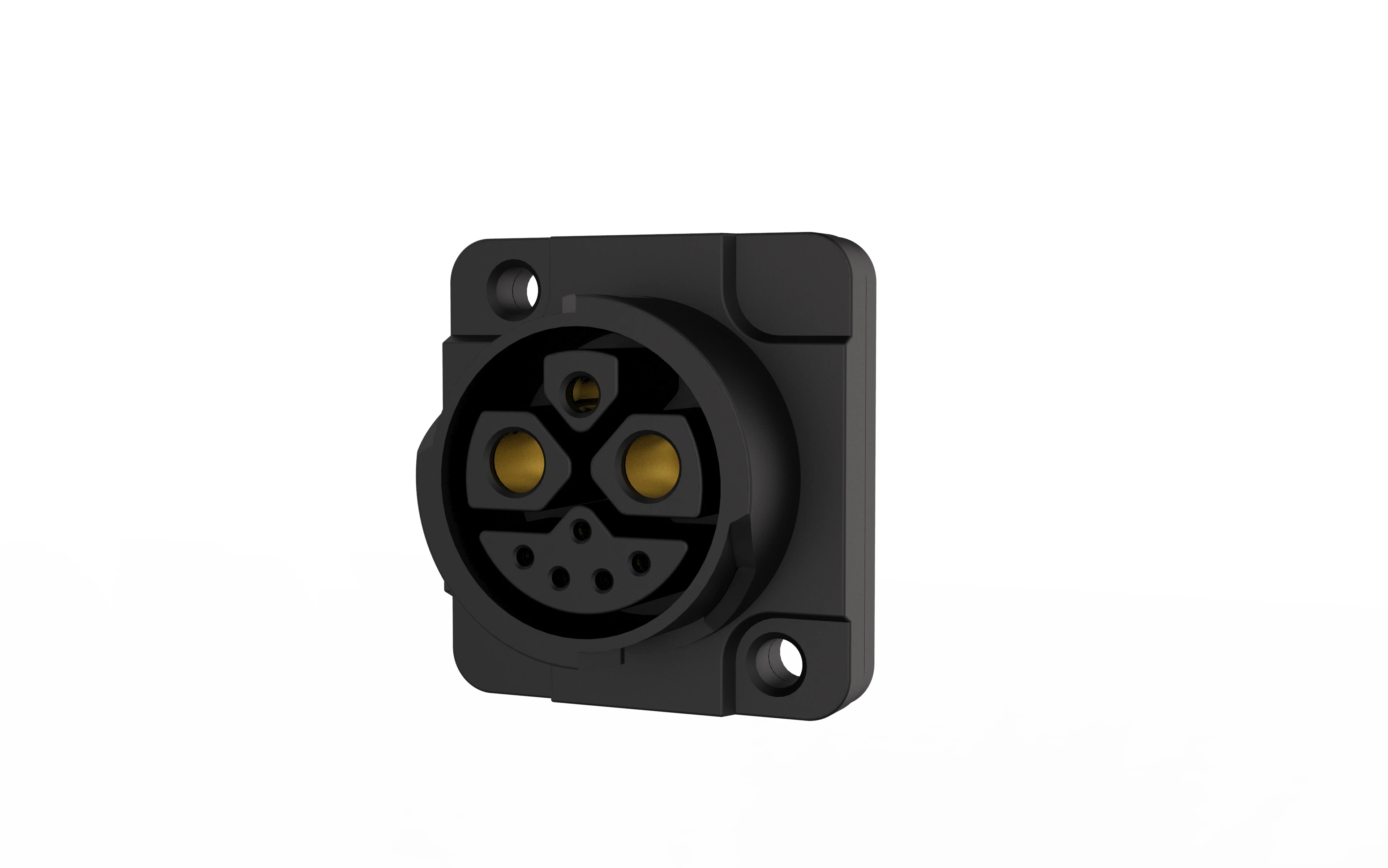 2 3 4pin Circular Four Way Ebike Waterproof Power Cable Connector - Buy ...