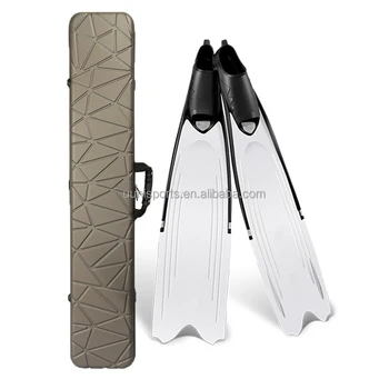 Freediving Fin And Hard Shipping Case Long Fin Box Can Hold 2 Pairs Of ...