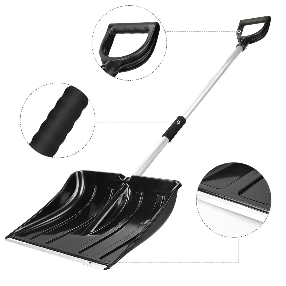 Aluminum Handle Cleaning Snow Remover Shovel Ice Scraper Snow Shovel ...