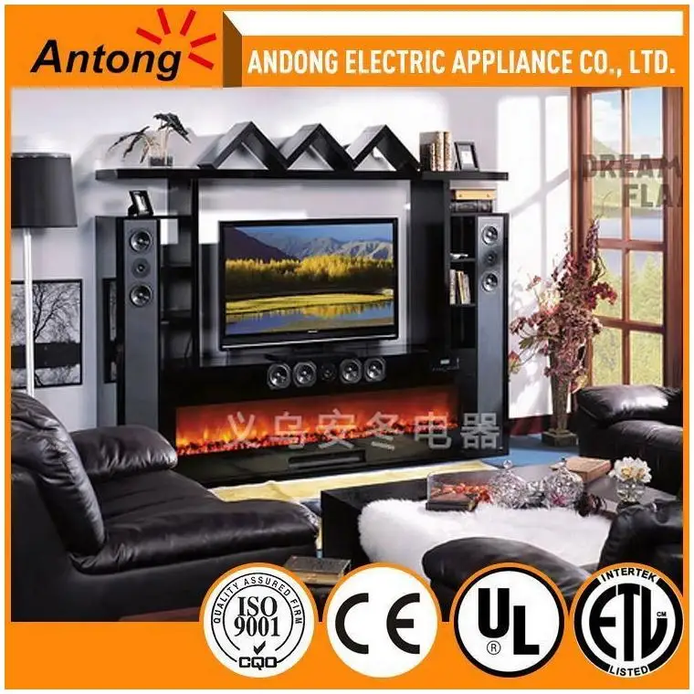 Tv Stand With Fireplace Bulk Pellet 3d Water Steam Chimenea 70 Inch ...