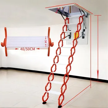 Lakshyo 2024 New Ceiling Mounted Roof Access Retractable Folding Zip ...
