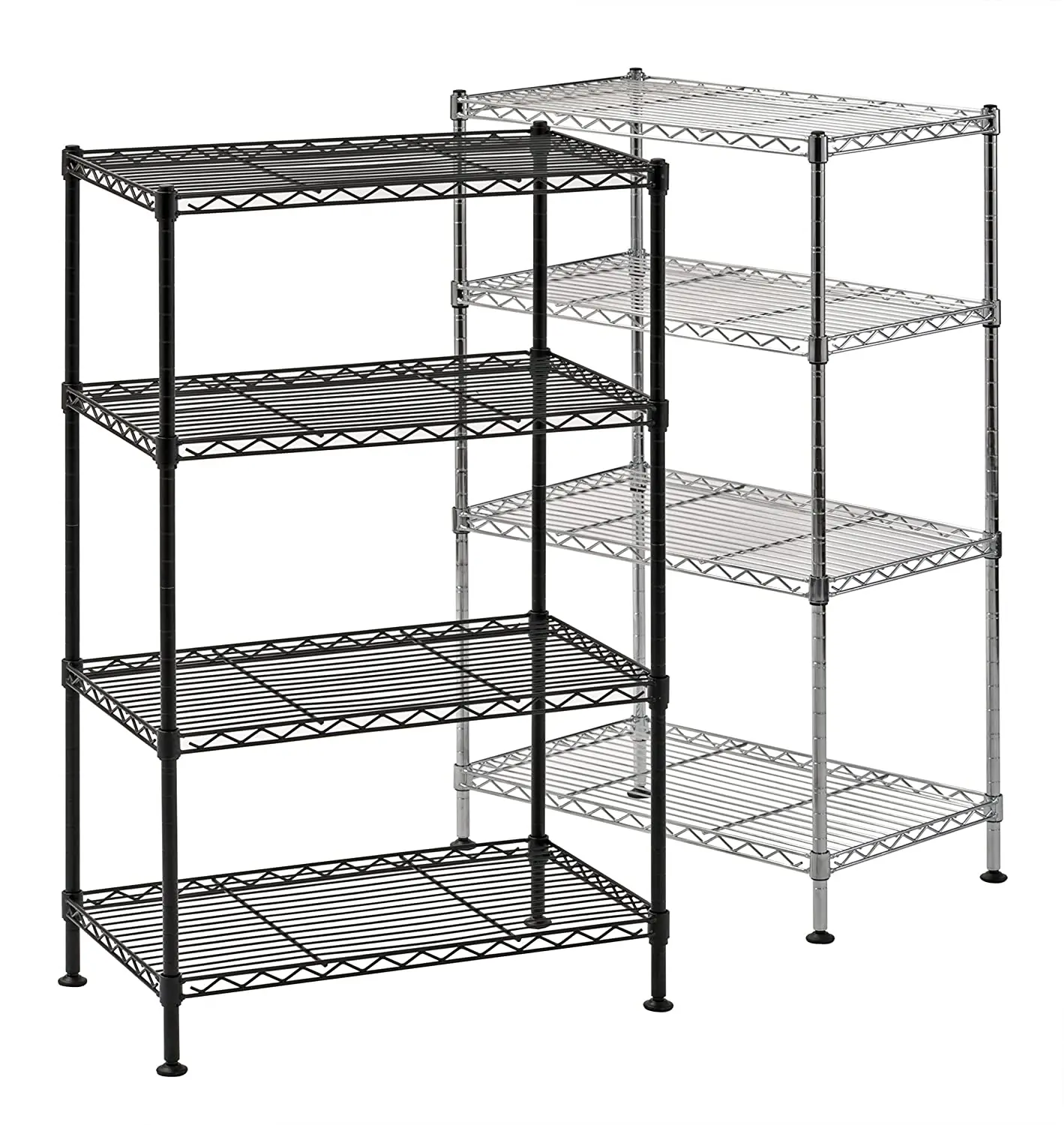 Commercial Used Metal Wire Shelving Unit With Wheels 4 Tier Adjustable Metal Shelving| Alibaba.com